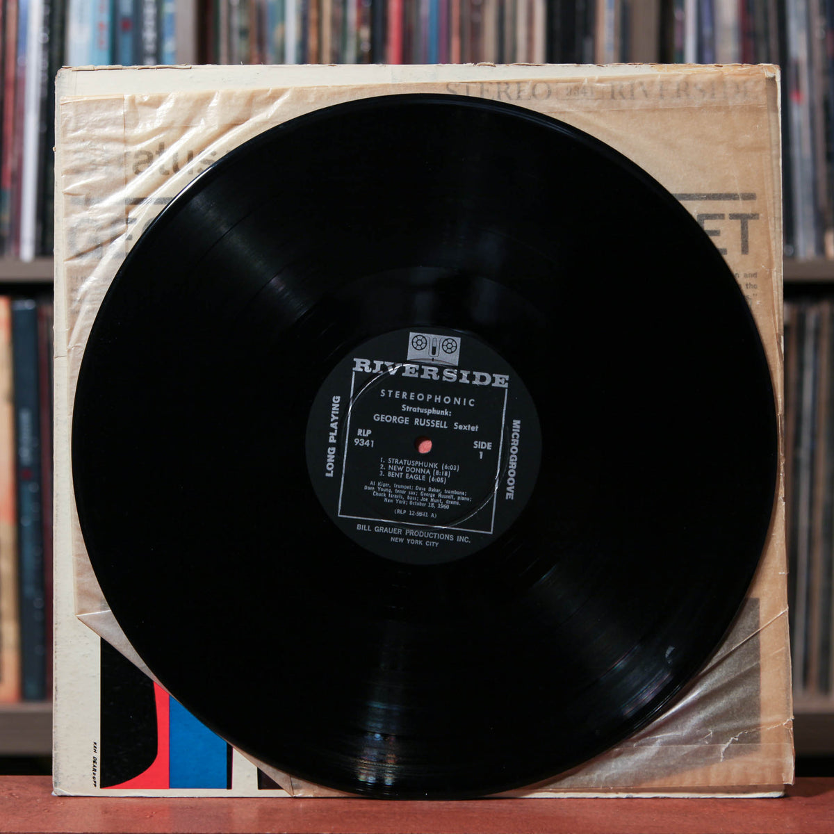 The George Russell Sextet - Stratusphunk - 1961 Riverside Records, VG/