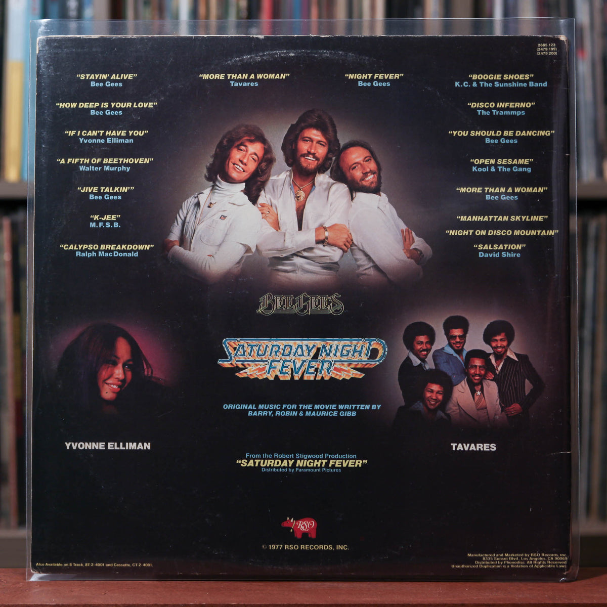 Bee Gees - Saturday Night Fever - SIGNED BY ALL 3 BEE GEES & JOHN TRAV