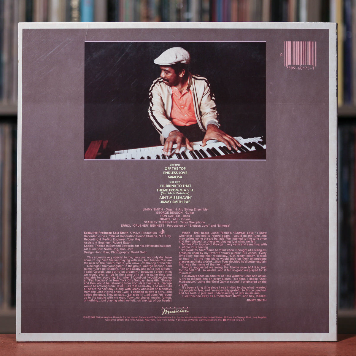 Jimmy Smith Featuring George Benson, Ron Carter, Grady Tate, Stanley T