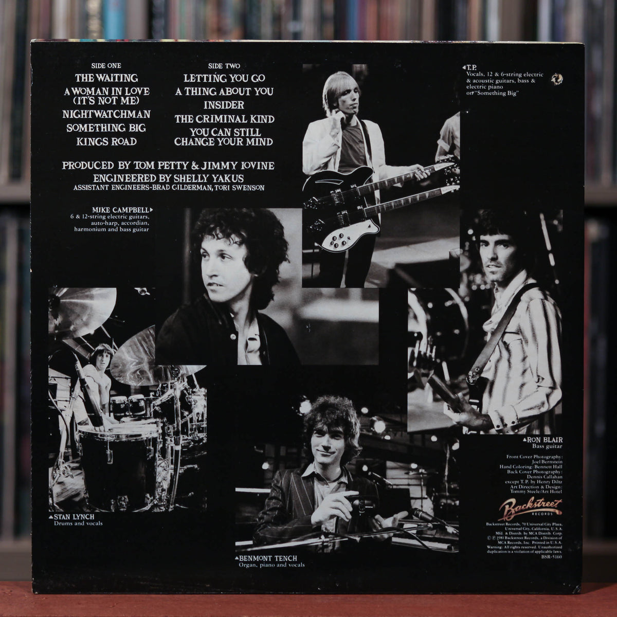 Tom Petty - Hard Promises - 1981 Backstreet, EX/EX w/Insert