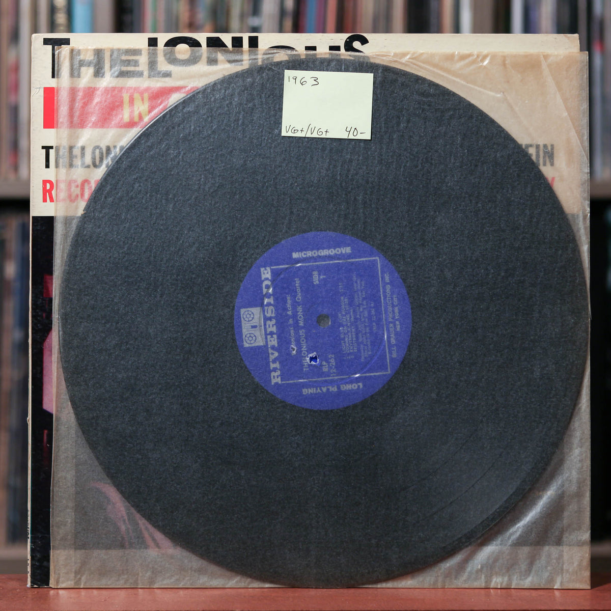 Thelonious Monk - Thelonious Monk Quartet - In Action - 1963 Riverside