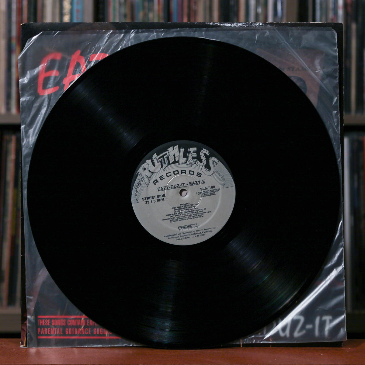 Eazy-E - Eazy-Duz-It - 1988 Ruthless, VG+/VG+