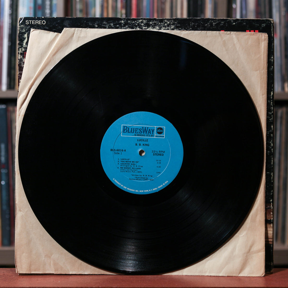 B.B. King - Lucille - 1968 Bluesway, VG/VG