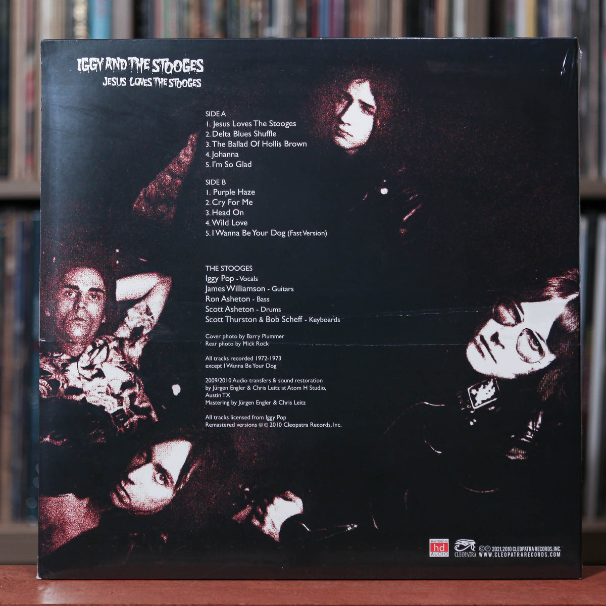 Iggy And The Stooges - Jesus Loves The Stooges - Black & Gold VInyl