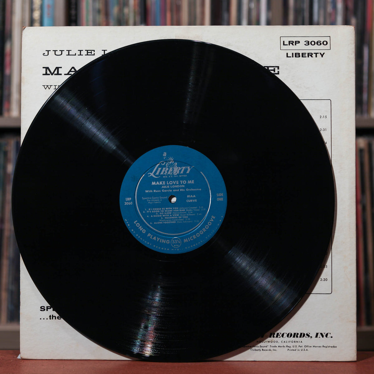 Julie London - Make Love To Me - 1957 Liberty, VG+/VG