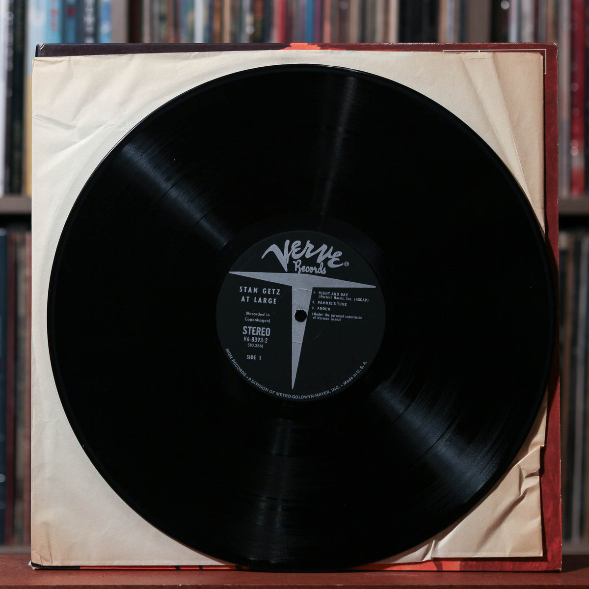 Stan Getz - At Large - 2LP 1960 Verve Records, VG+/VG+