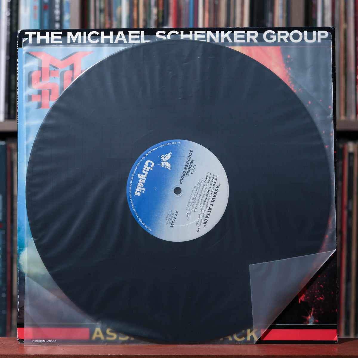 The Michael Schenker Group - Assault Attack - 1982 Chrysalis, VG+/NM