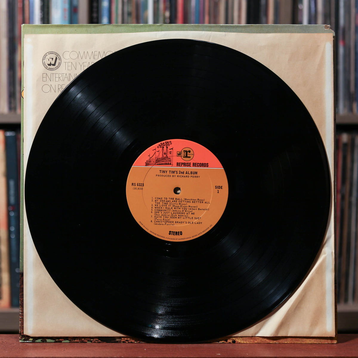 Tiny Tim - Tiny Tim's 2nd Album - 1969 Reprise Records, VG+/VG+