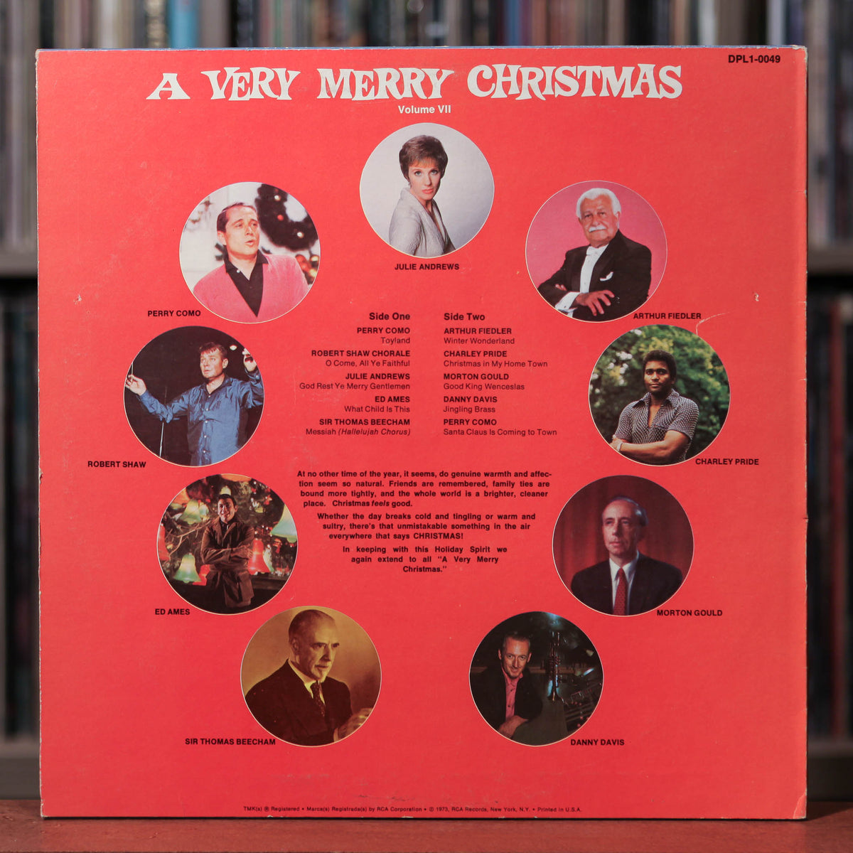 A Very Merry Christmas - Volume VII - Various - 1973 RCA, VG+/VG