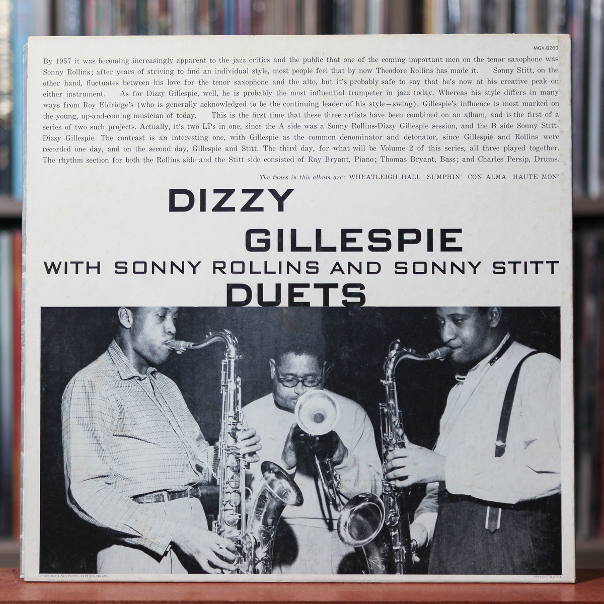 Dizzy Gillespie With Sonny Rollins And Sonny Stitt - Duets - 1958 Verv