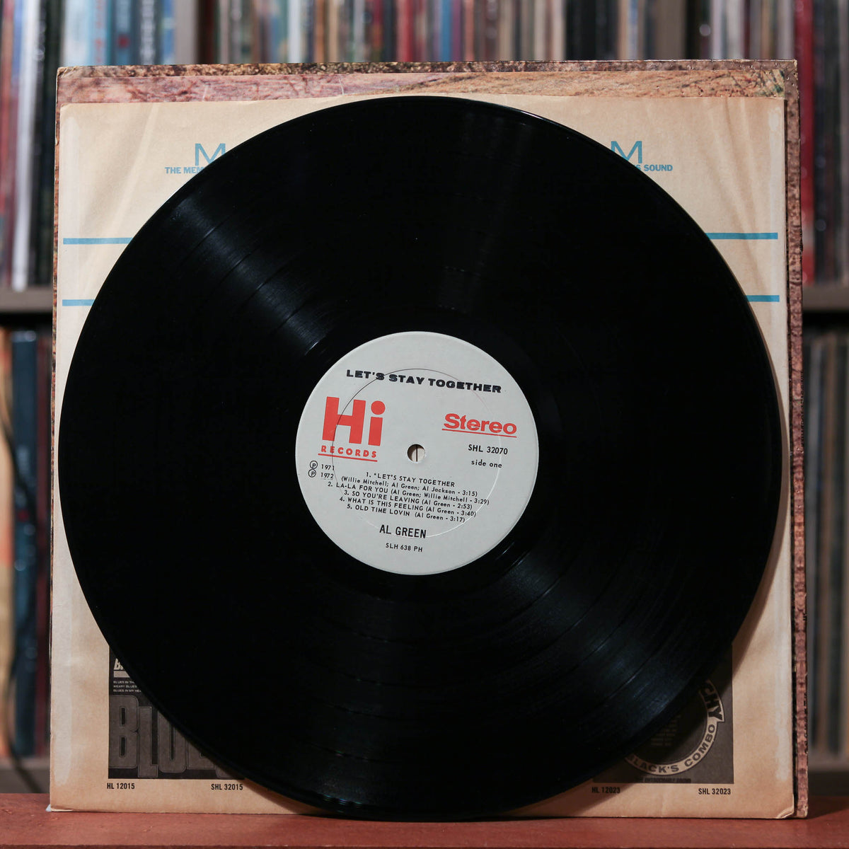 Al Green - Let's Stay Together - 1972 Hi Records, VG+/VG