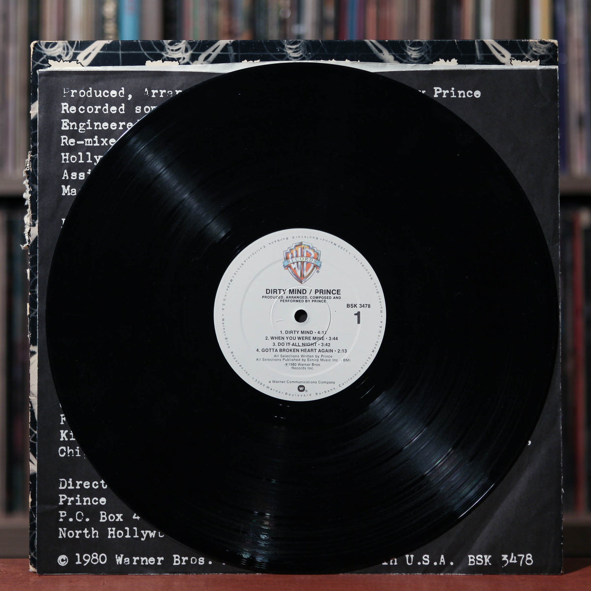 prince dirty mind discogs