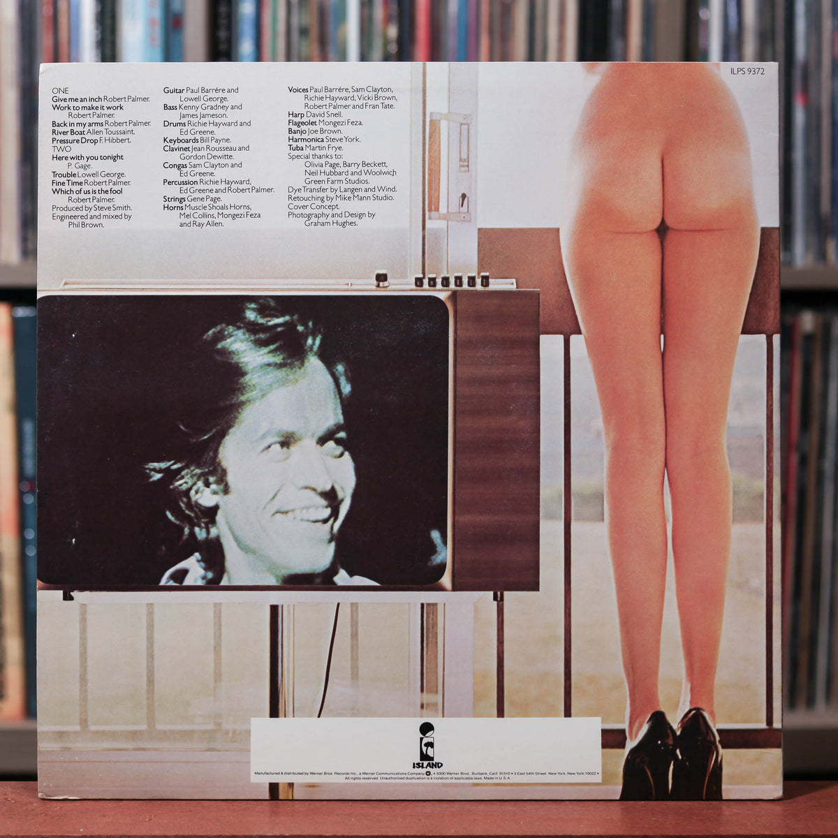 Robert Palmer - Pressure Drop - 1975 Island Records, VG+/VG+