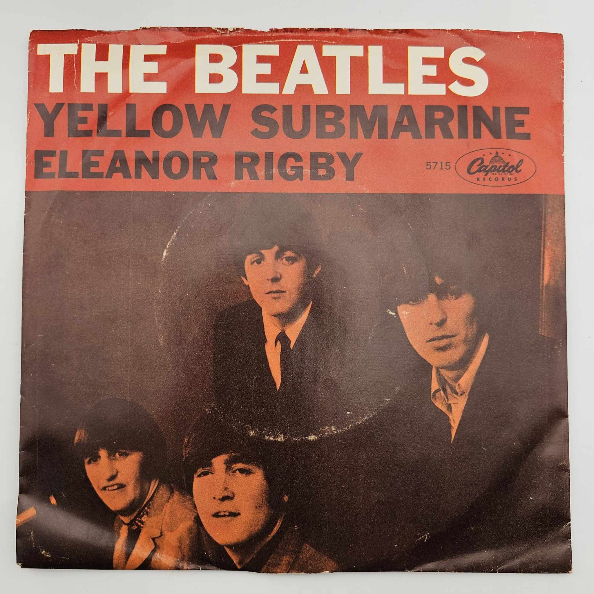 The Beatles - Yellow Submarine / Eleanor Rigby - 7" 45 RPM 1966 Capito