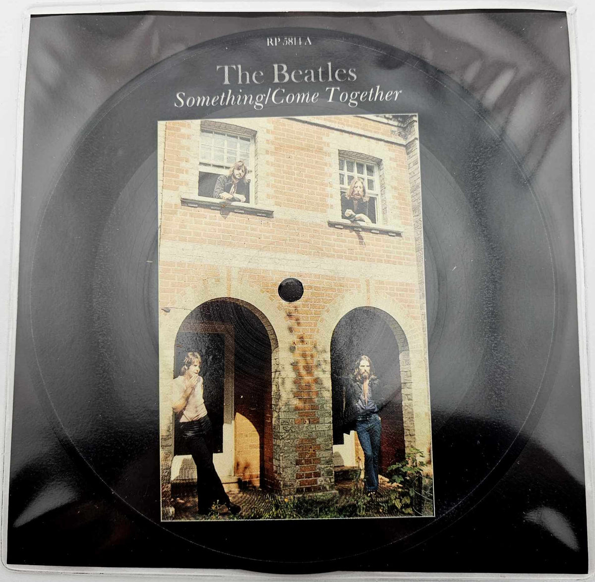 The Beatles - Something / Come Together - 7" PICTURE DISC - UK 1989 Pa