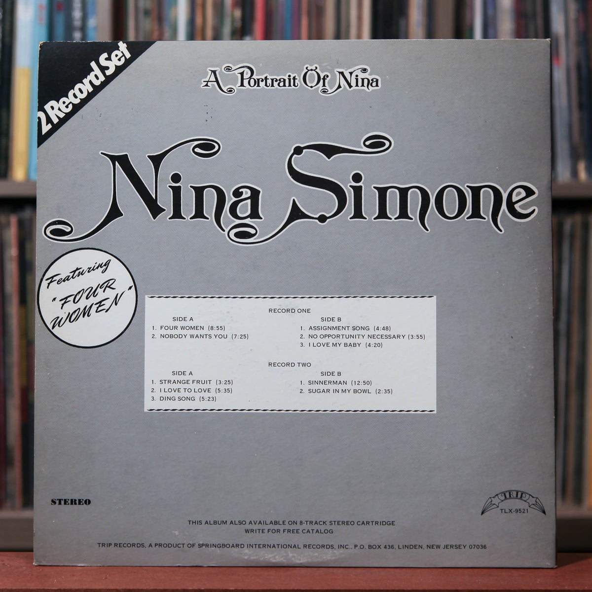 Nina Simone - A Portrait Of Nina - 1974 Trip, VG+/VG+