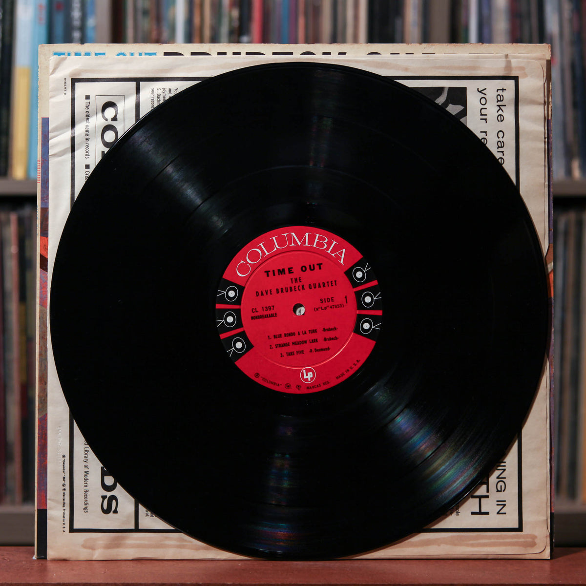 The Dave Brubeck Quartet - Time Out - 6 EYE LABELS 1959 Columbia, VG+/