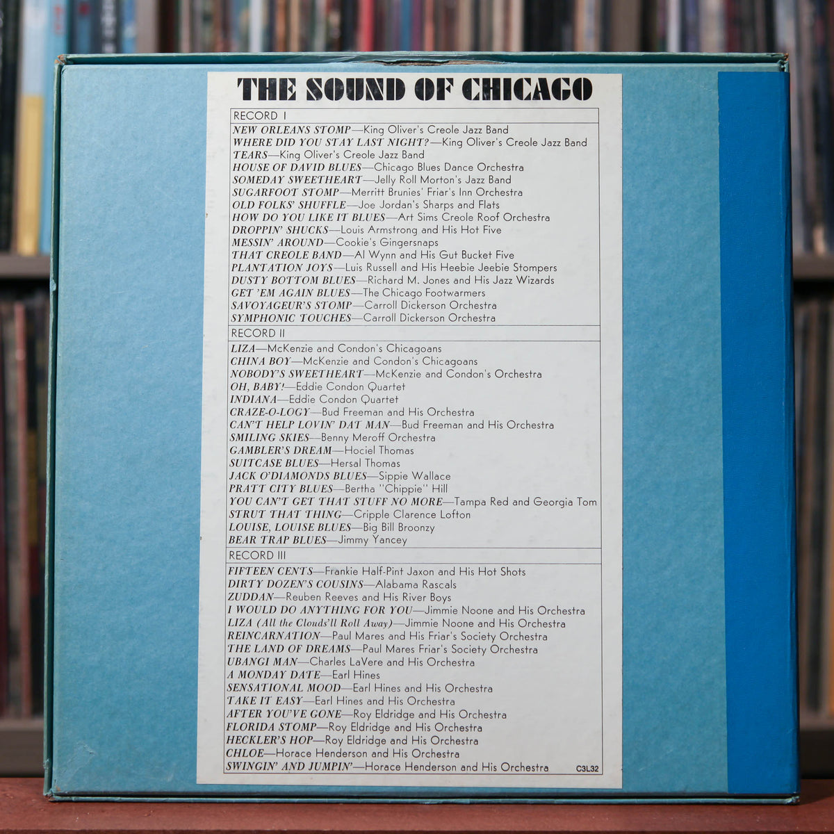The Sound Of Chicago (1923-1940) - 3LP BOX SET W/ INSERT 1964 Columbia