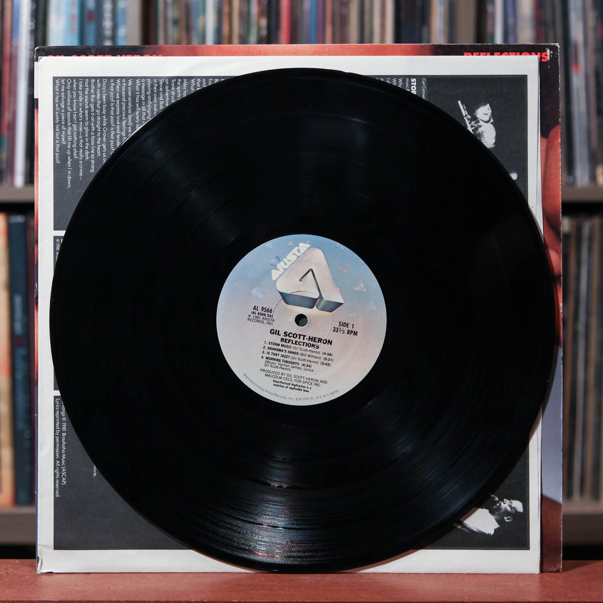 Gil Scott-Heron - Reflections - 1981 Arista, VG/VG+