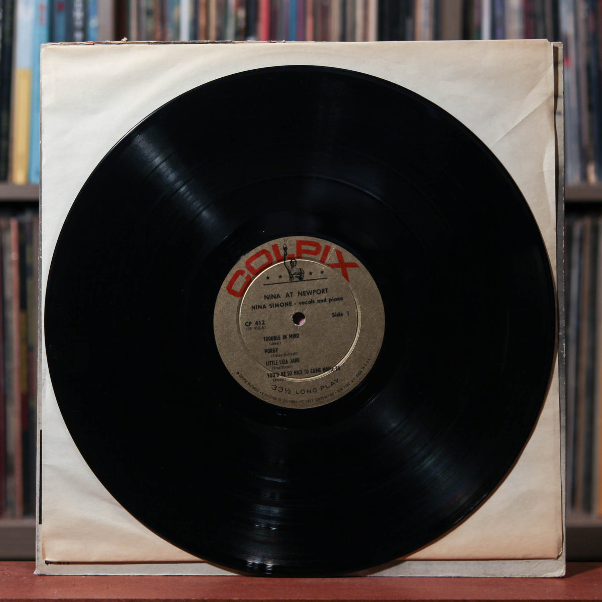 Nina Simone - Nina At Newport - 1960 Colpix Records, VG/VG