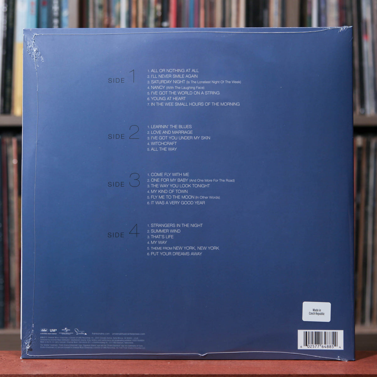 Frank Sinatra - Ultimate Sinatra - SOLID BLUE vinyl 2019 Capitol Recor