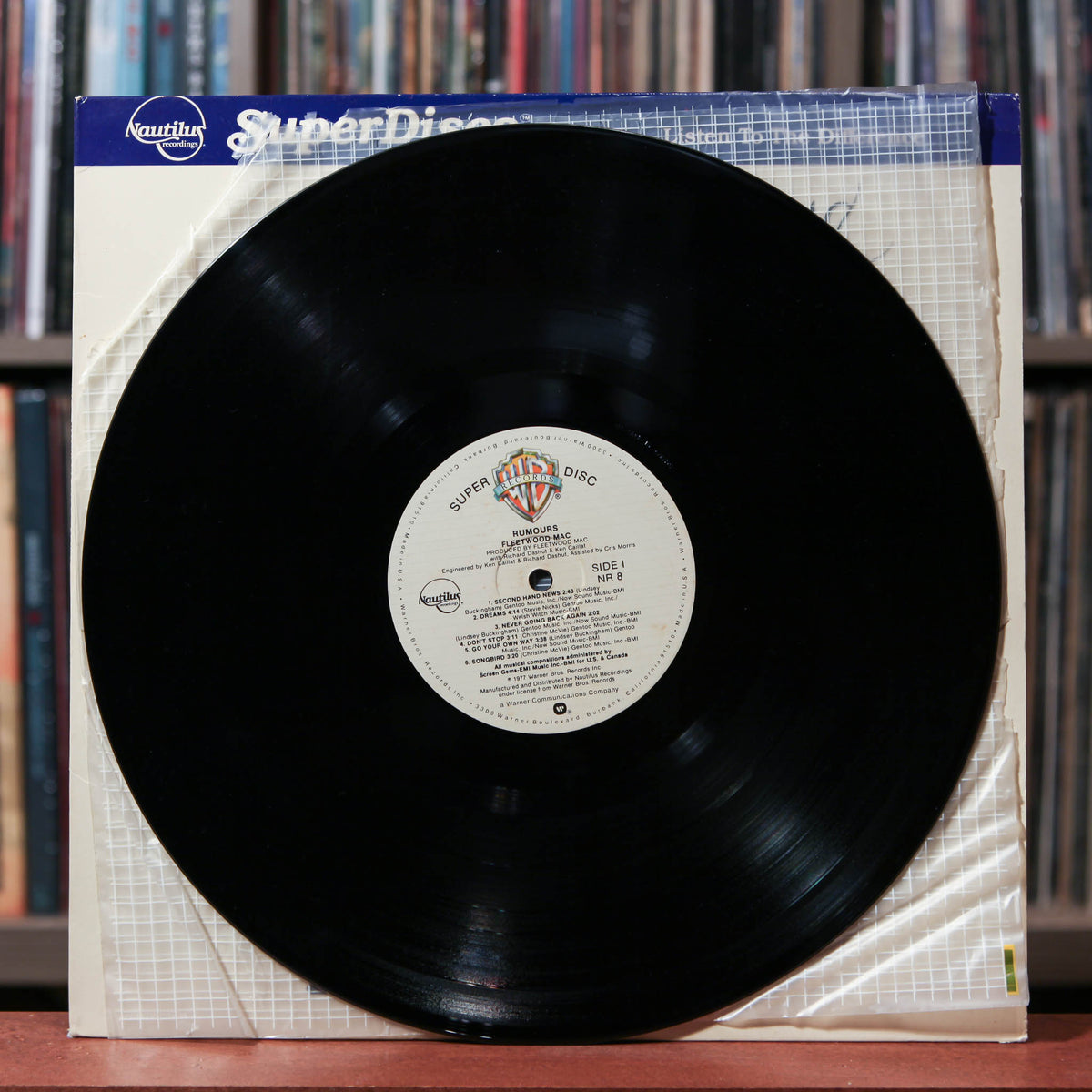 Fleetwood Mac - Rumours - SUPERDISC W/ INSERT 1980 Nautilus Recordings