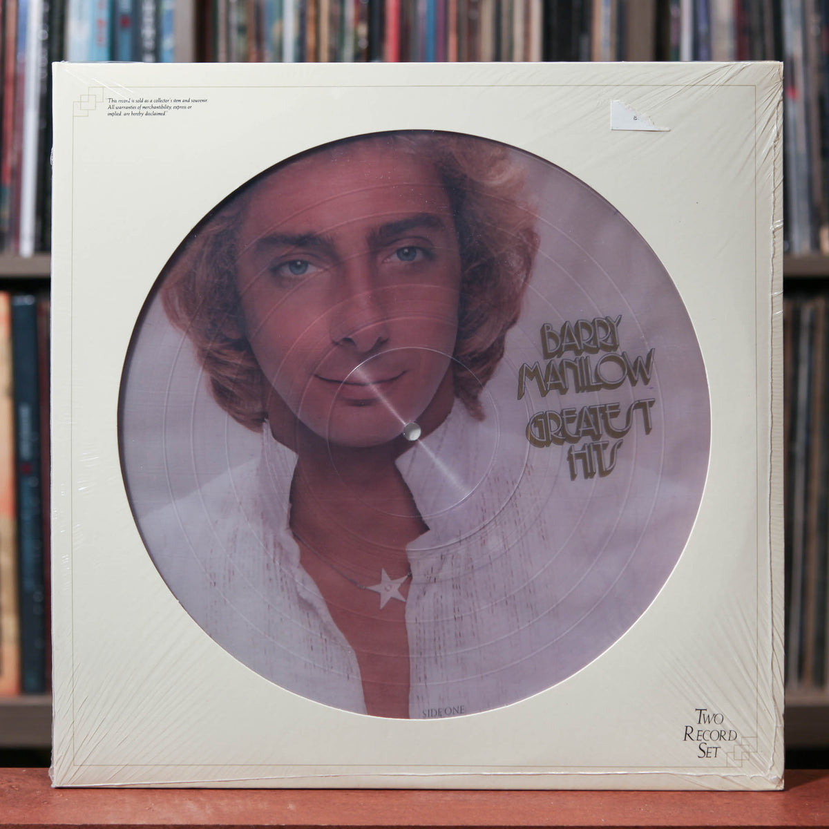 Barry Manilow - Greatest Hits - 2LP PICTURE DISC SET 1978 Arista, SEAL