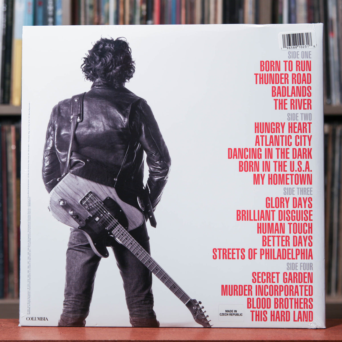 Bruce Springsteen - Greatest Hits - RUBY RED vinyl - 2023 Columbia, SE