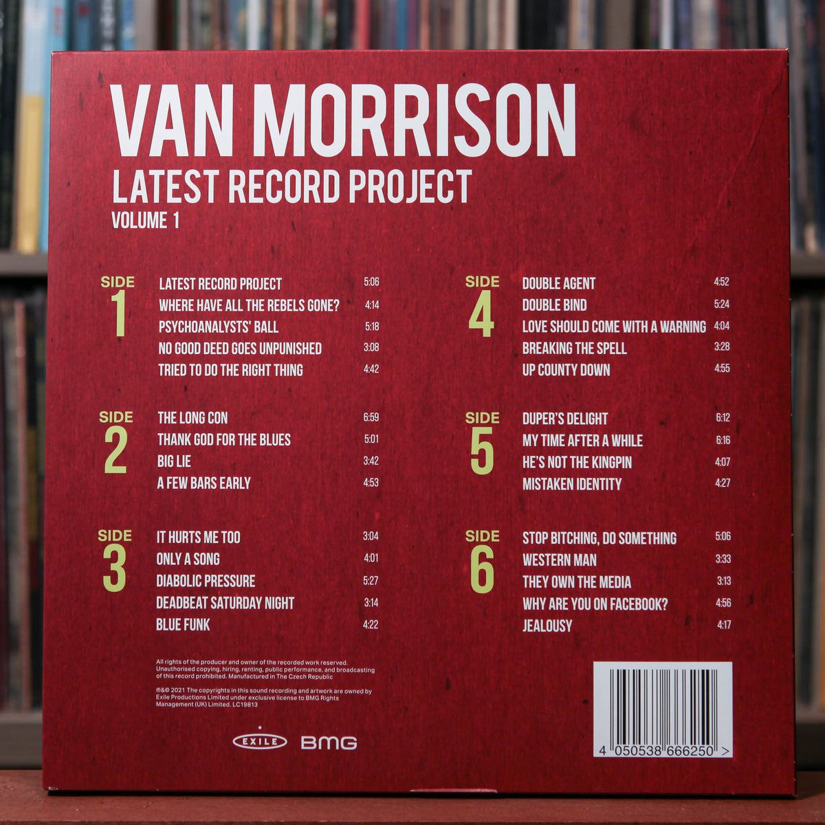 Van Morrison - Latest Record Project (Volume 1) - 3LP BOX W/ INSERT BO