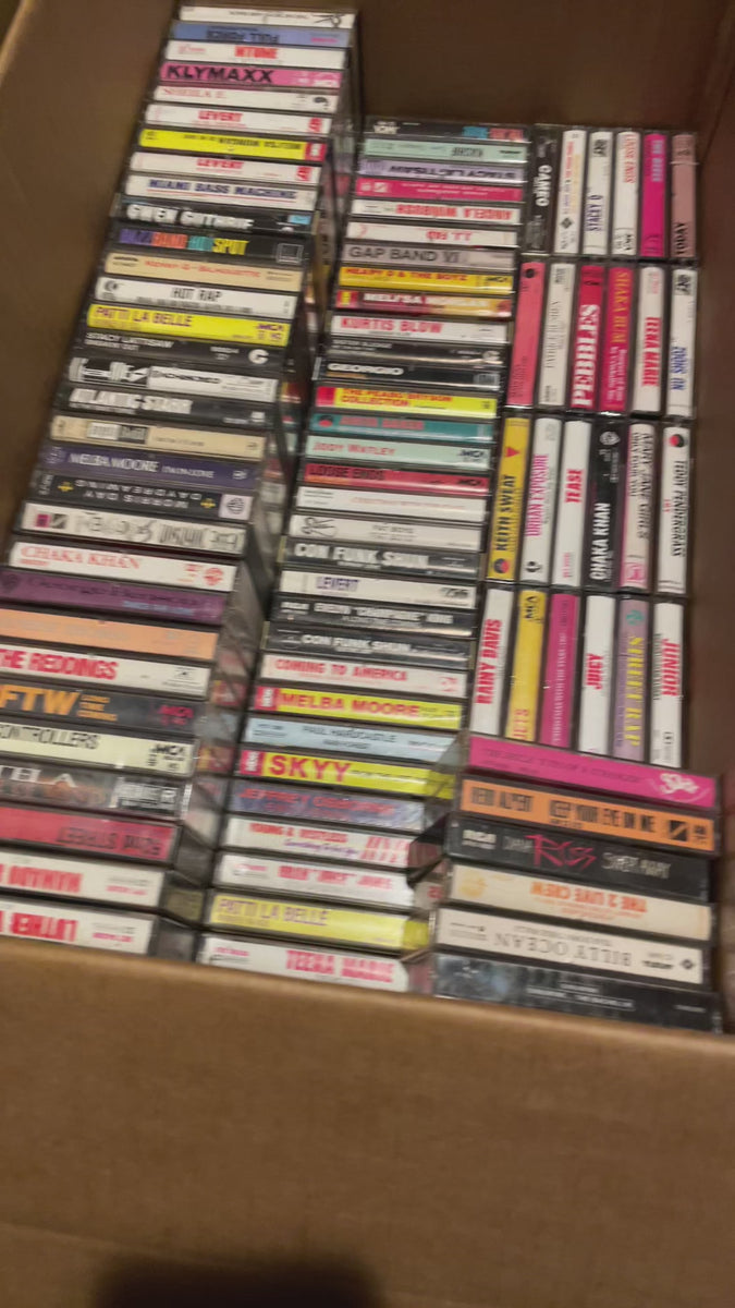 123 Cassette Tape Lot - Video Look - Rap / R&B / Etc