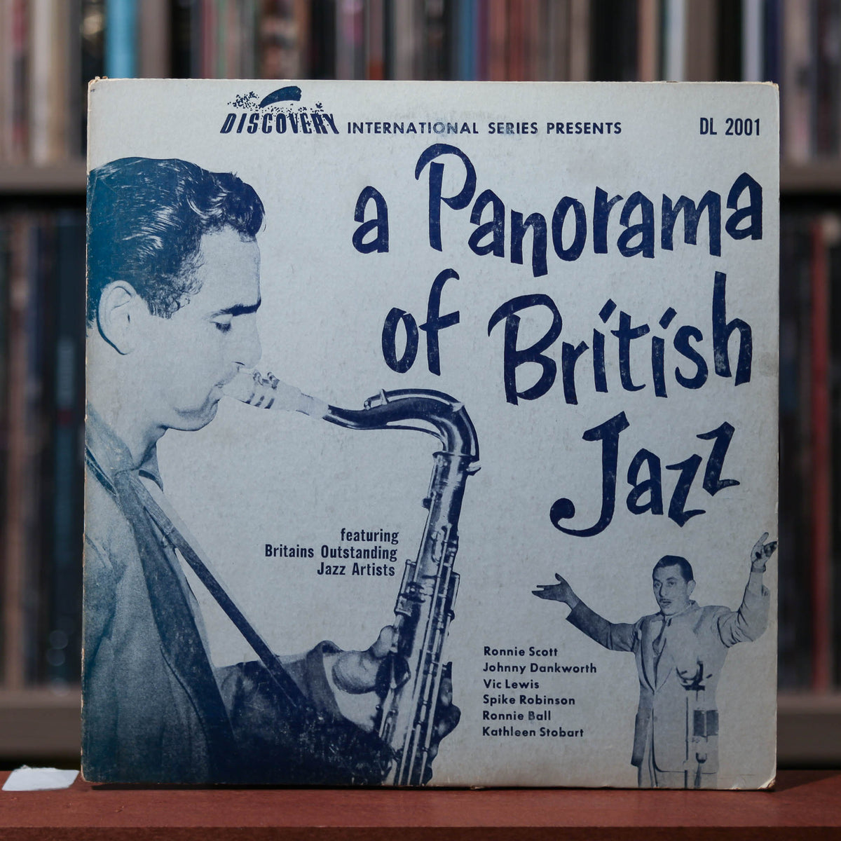 A Panorama Of British Jazz - Various - 10" LP - 1953 Discovery, VG/VG