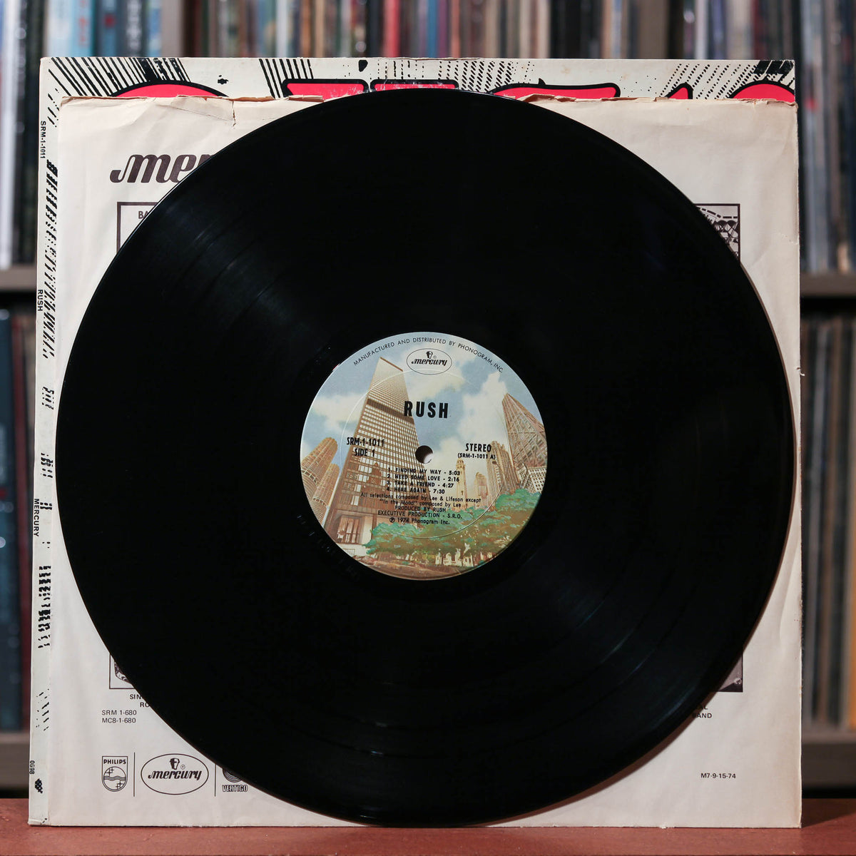 Rush - Rush - 1976 Mercury, VG+/VG+