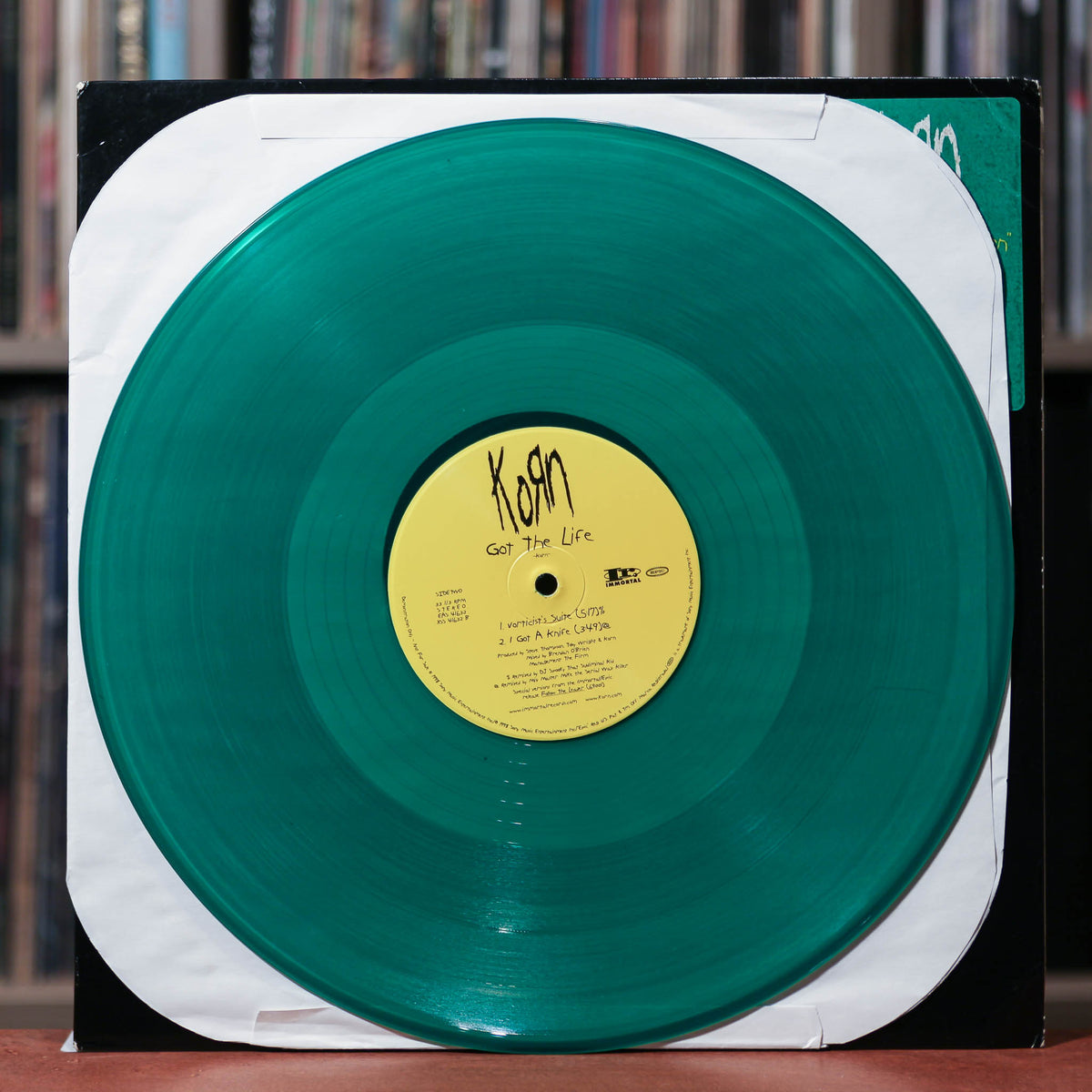 Korn - Children of the Korn- 1998 Immortal - VG/VG+ -12" Promo - Green