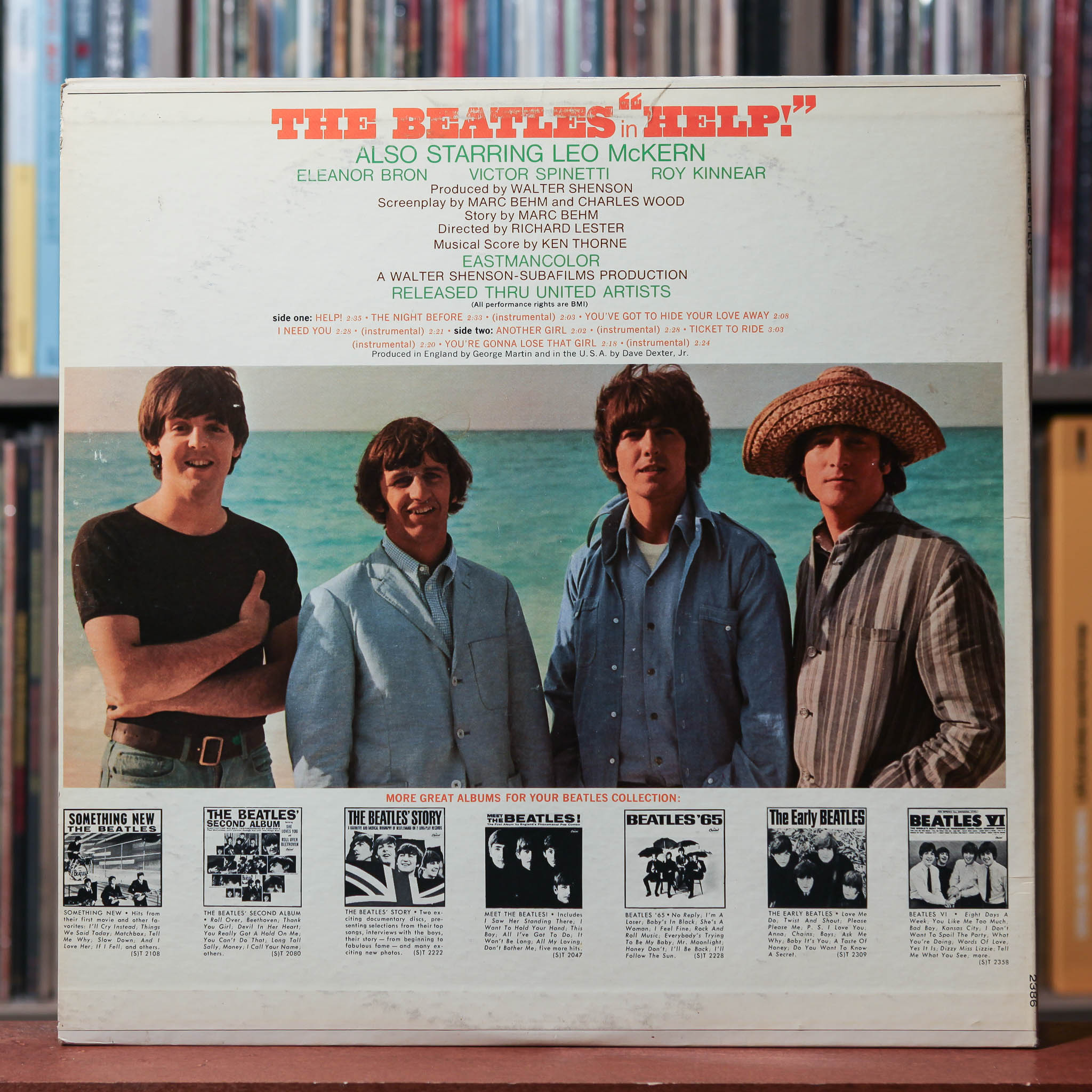 The Beatles - Help! (Original Motion Picture Soundtrack) - MONO 1965 C