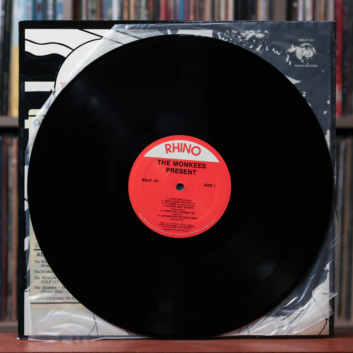 The Monkees - The Monkees Present - 1985 Rhino Records, NM/NM