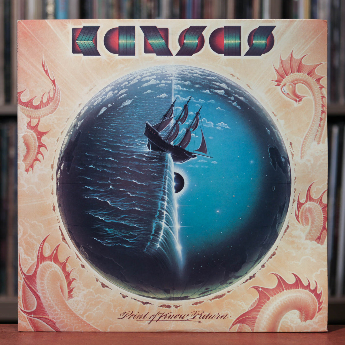 Kansas - Point Of Know Return - 1977 Kirshner, VG+/VG