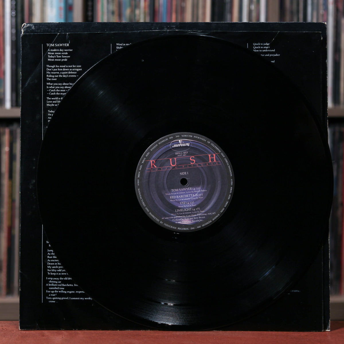 Rush - Moving Pictures - 1981 Mercury, VG/VG