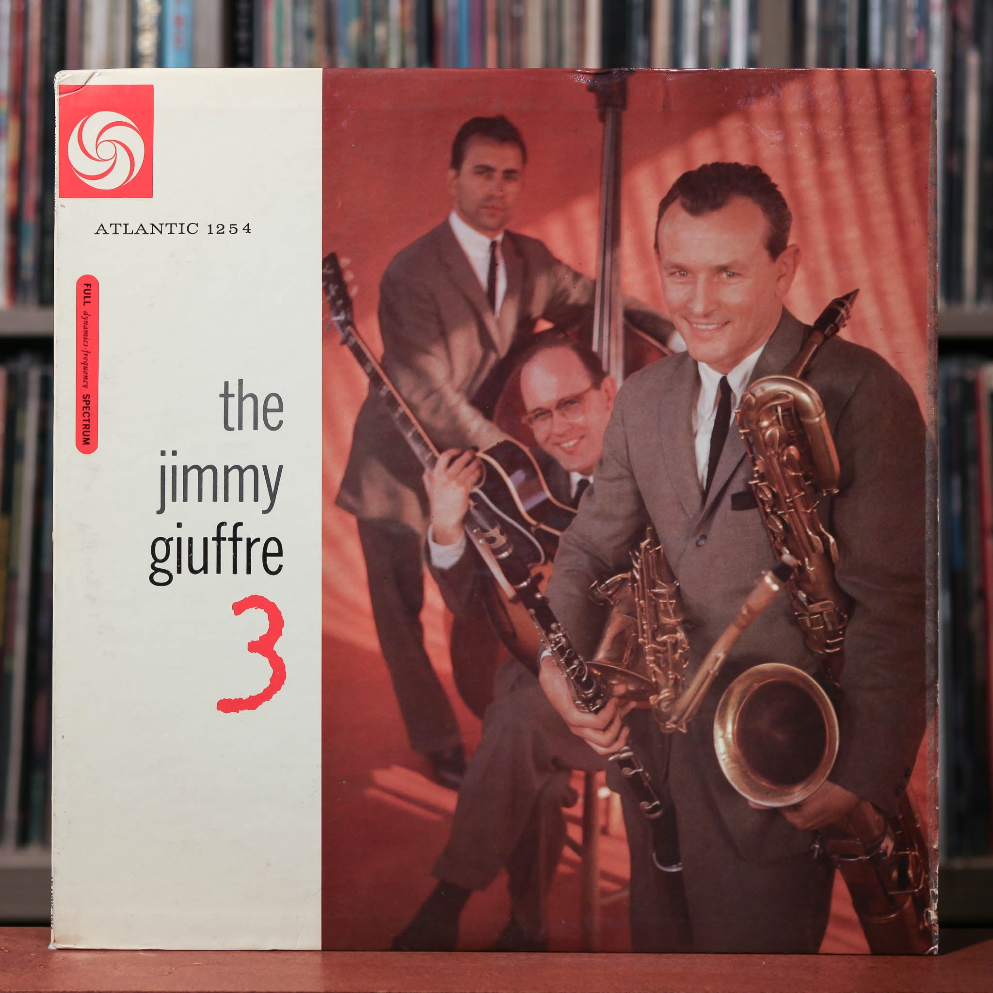 The Jimmy Giuffre Trio - The Jimmy Giuffre 3 - 1960 Atlantic, VG+/VG