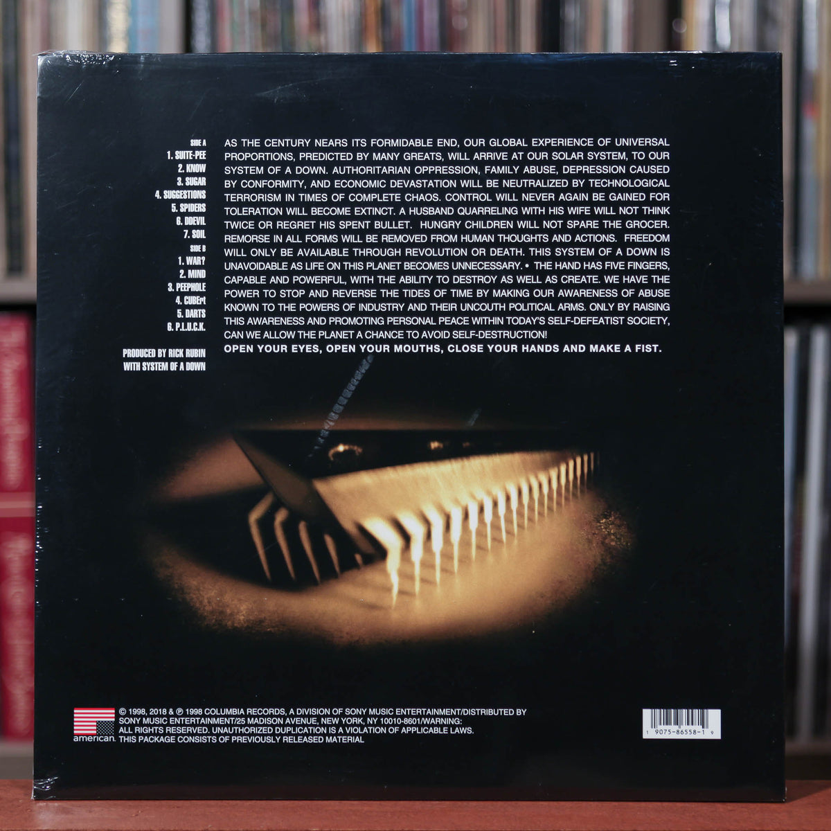 System Of A Down - Self-Titled - 2018 American Recordings, SEALED