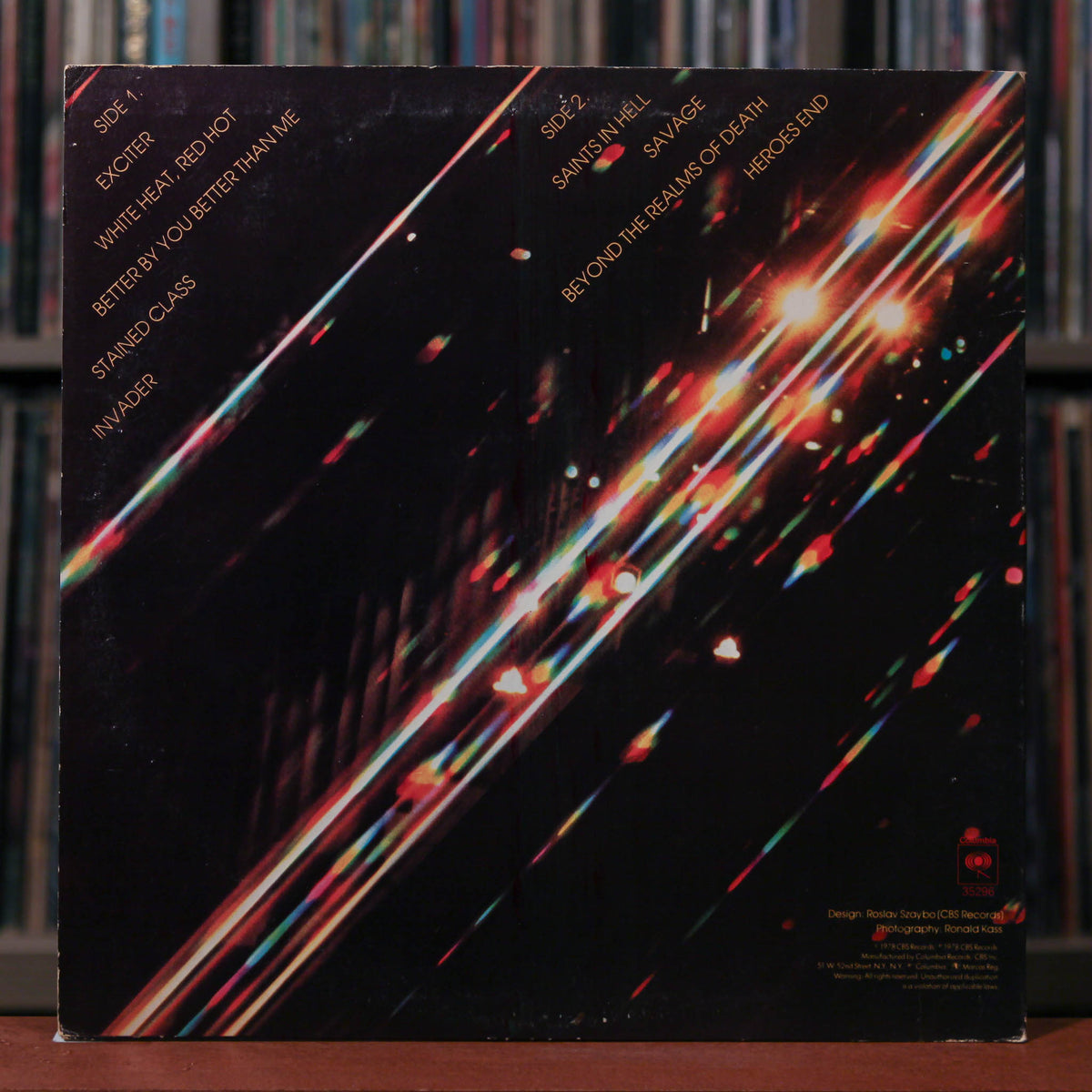 Judas Priest - Stained Class - 1978 Columbia, VG+/VG