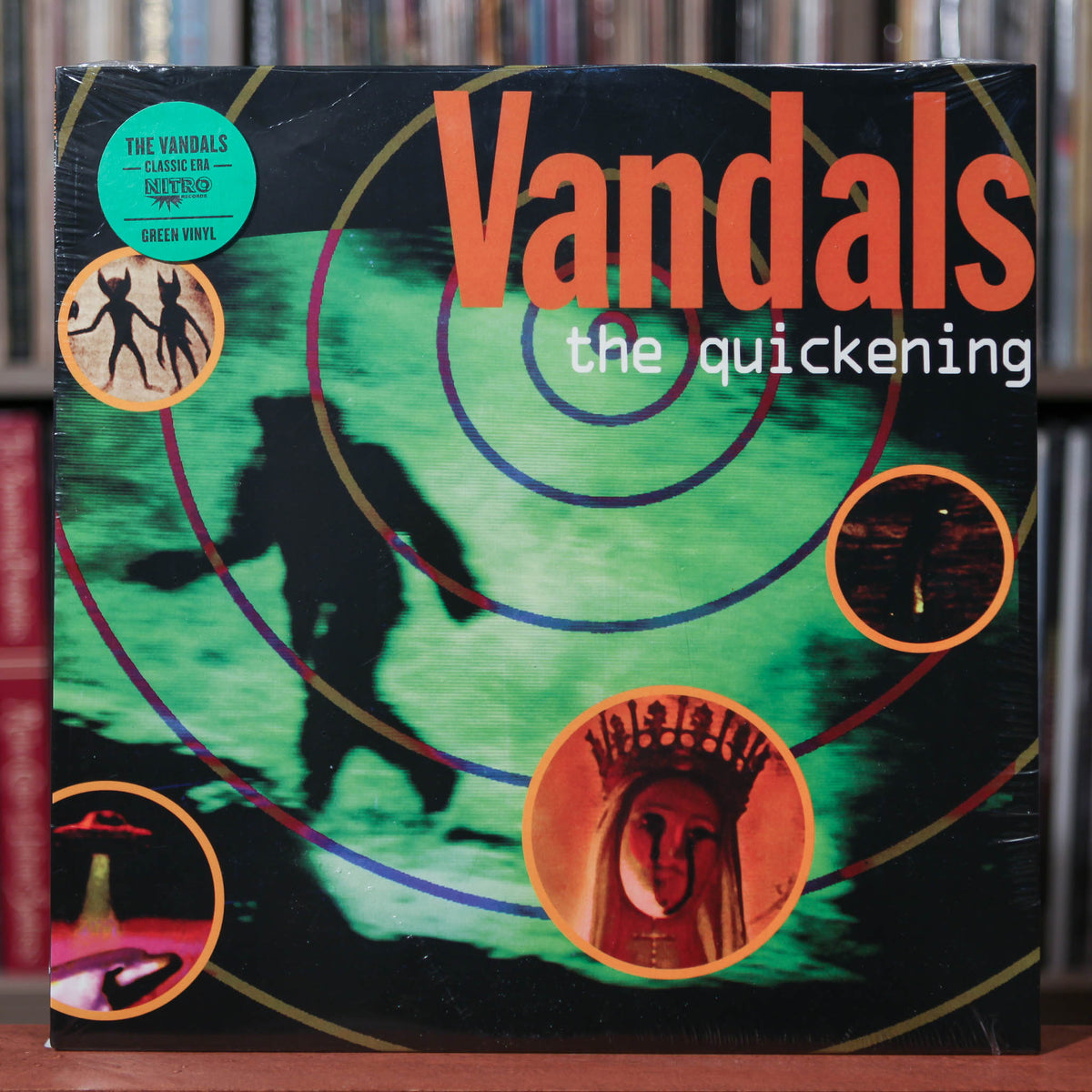 The Vandals - The Quickening - Green Vinyl - 2016 Nitro Records, SEALE
