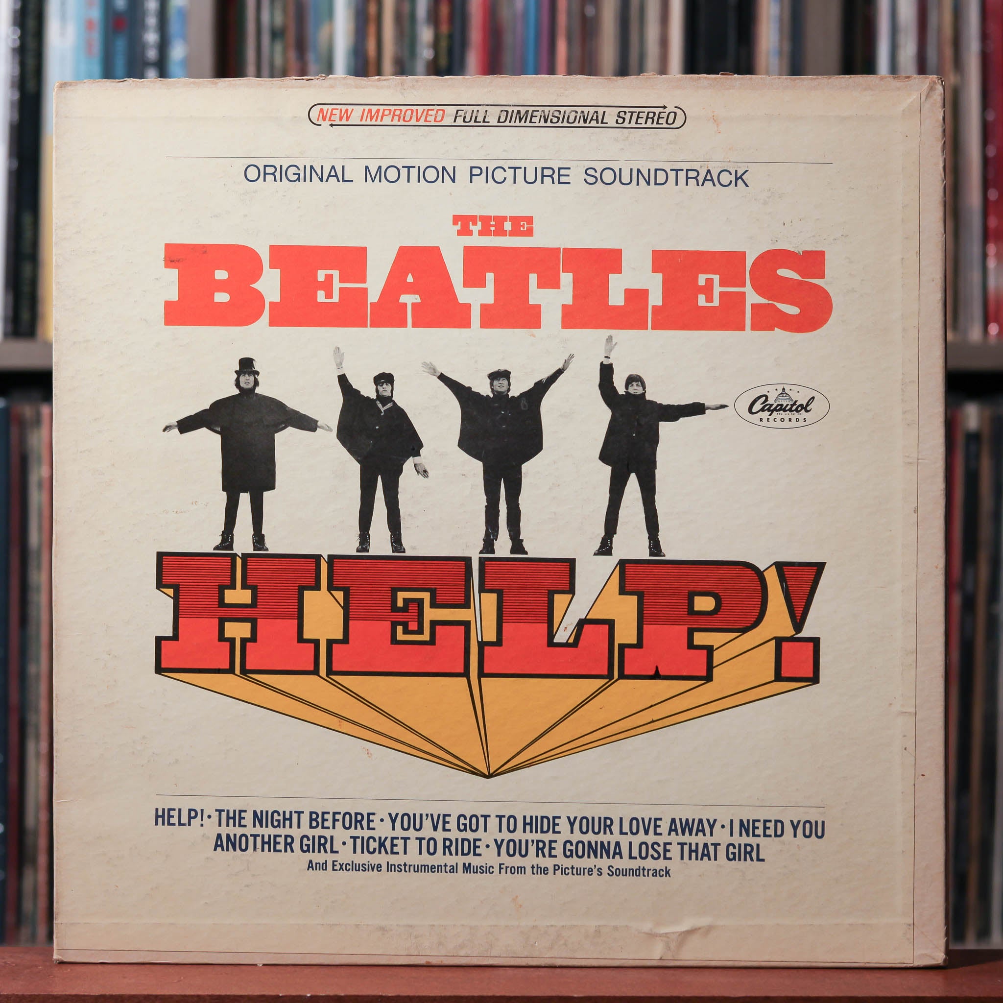 The Beatles - Help! (Original Motion Picture Soundtrack) - 1965 Capito