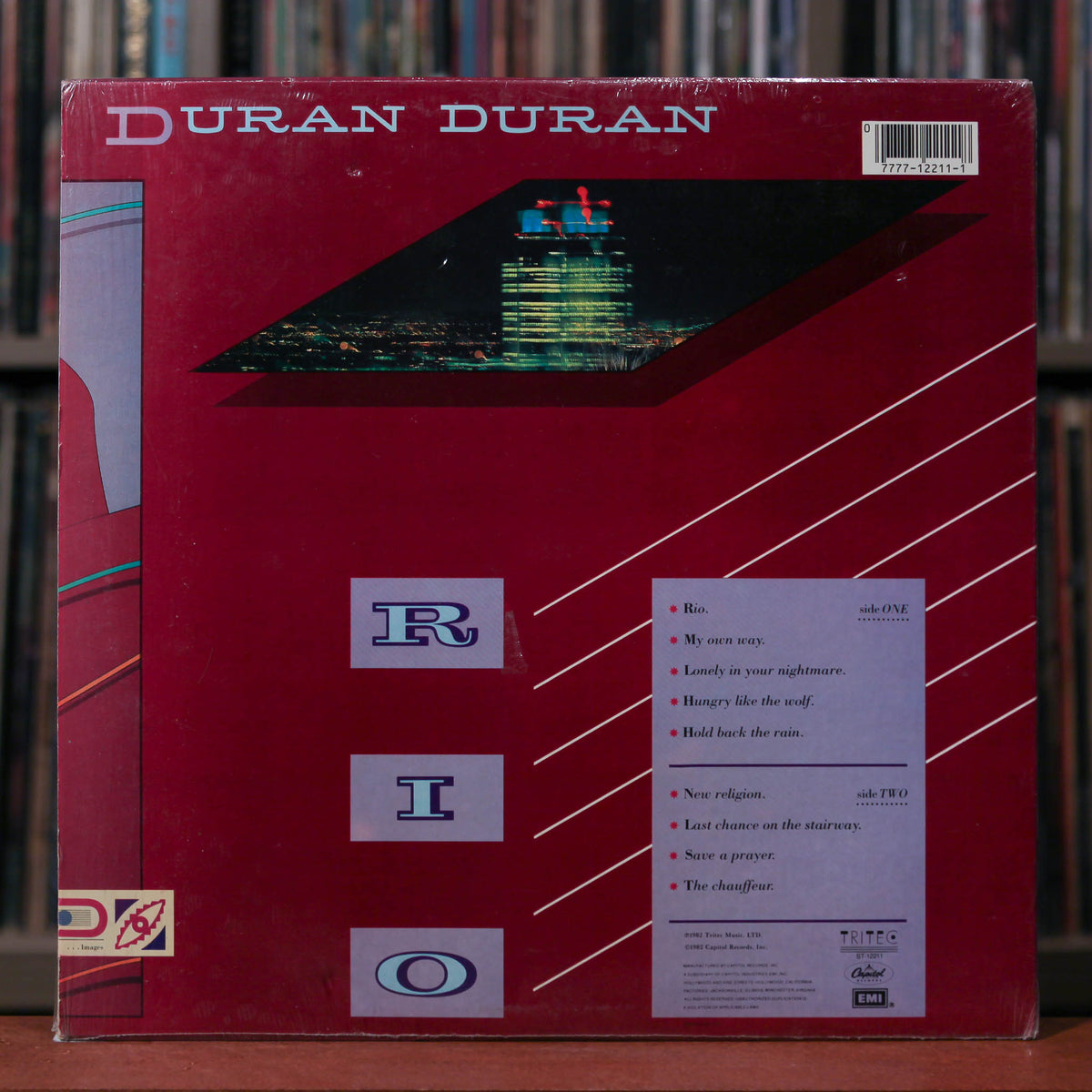 Duran Duran - Rio - 1982 Capitol, VG+/Strong VG