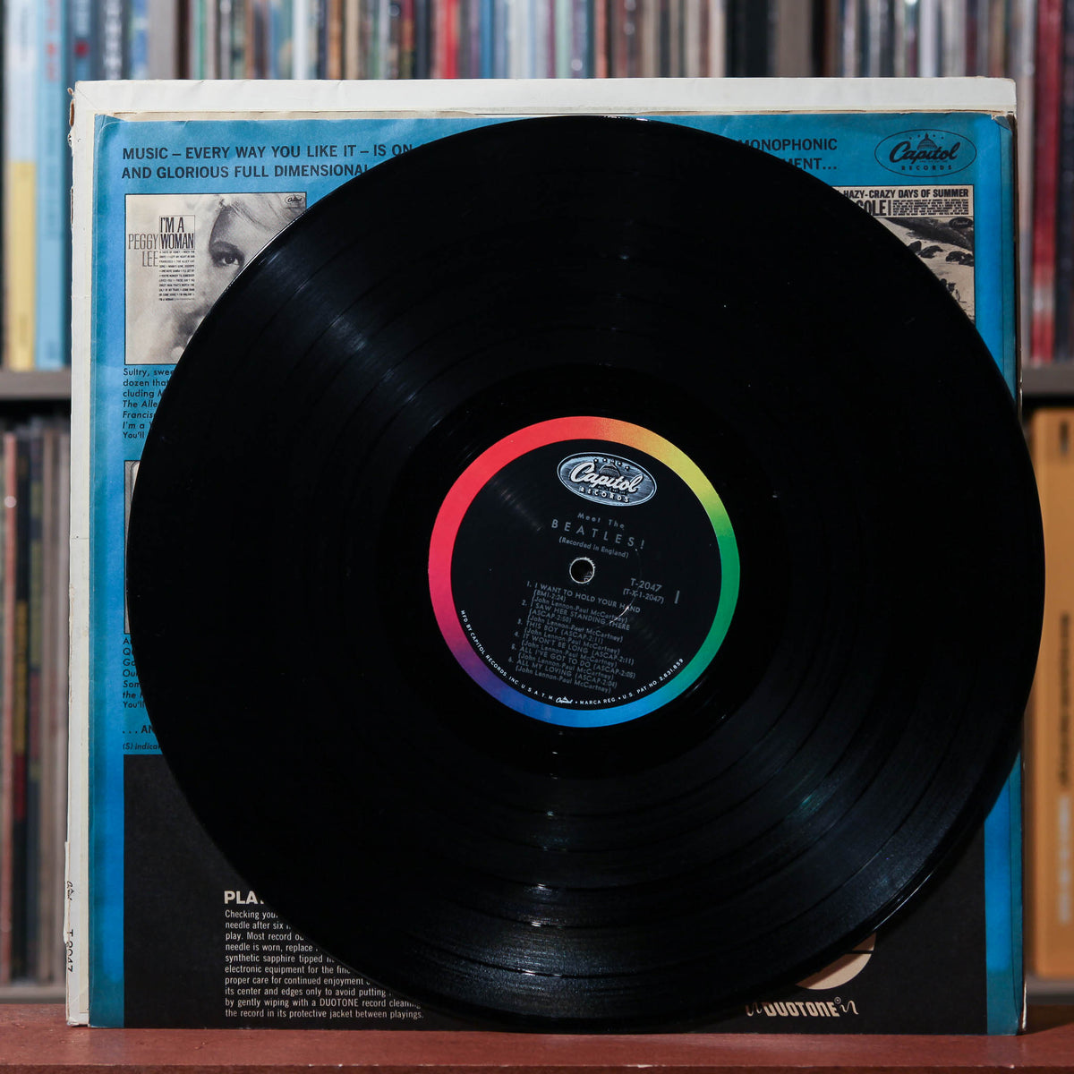 The Beatles - Meet The Beatles! - NO PRODUCER CREDITS 1964 Capitol Rec