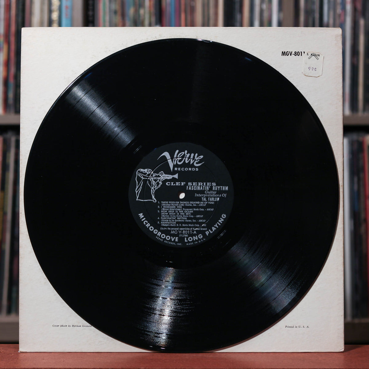 Tal Farlow - Fascinatin' Rhythm - The Guitar Artistry Of... - 1960 Ver