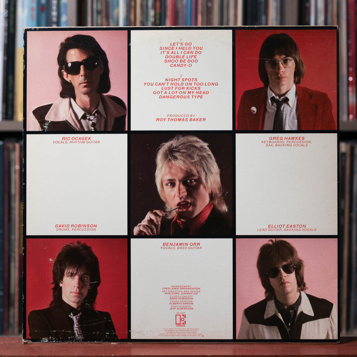 The Cars - Candy-O - 1979 Elektra, VG+/VG+