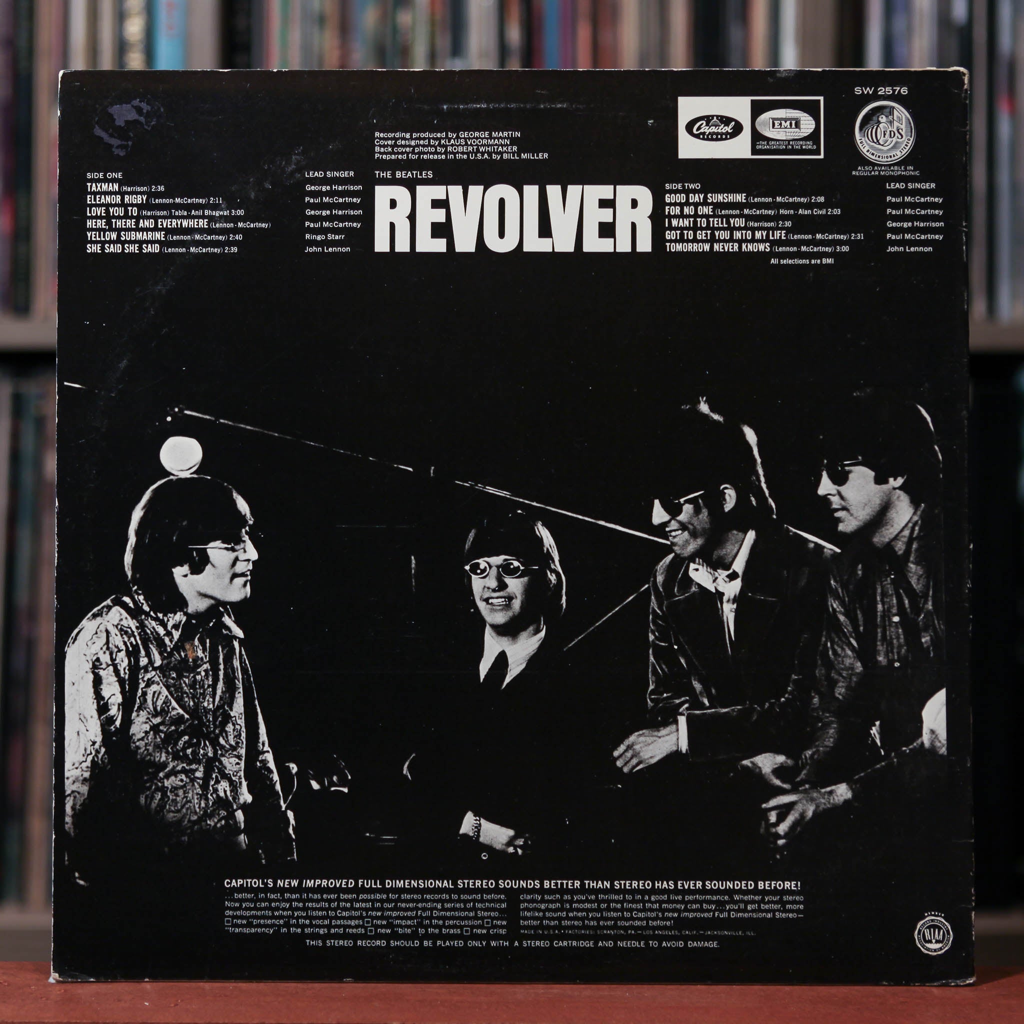 The Beatles - Revolver - 1977 Capitol, VG+/VG+