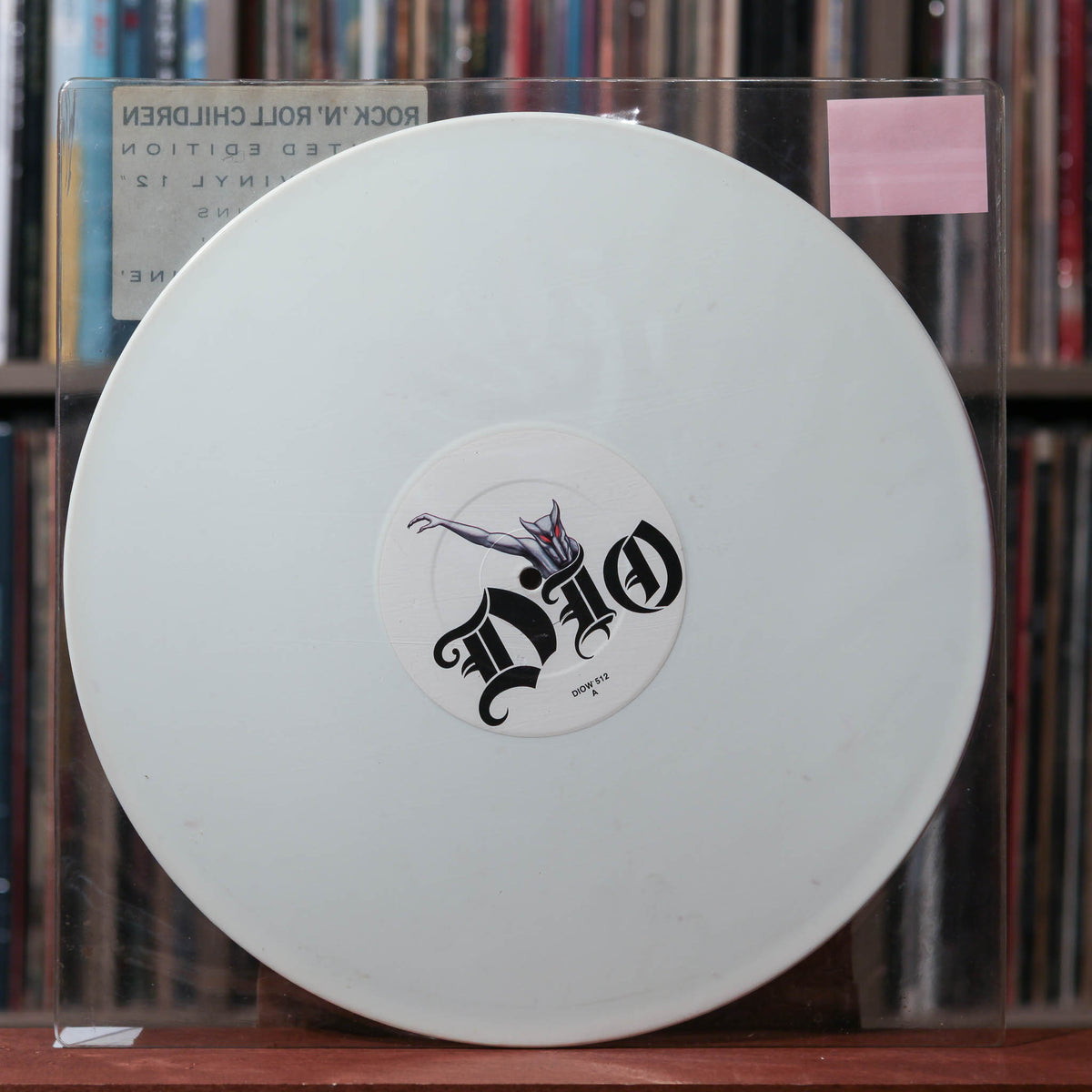 Dio - Rock 'N' Roll Children - UK WHITE VINYL 1985 Vertigo, VG+/VG