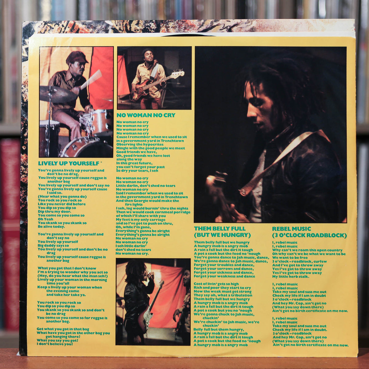 Bob Marley - Natty Dread - 1974 Island, EX/VG+