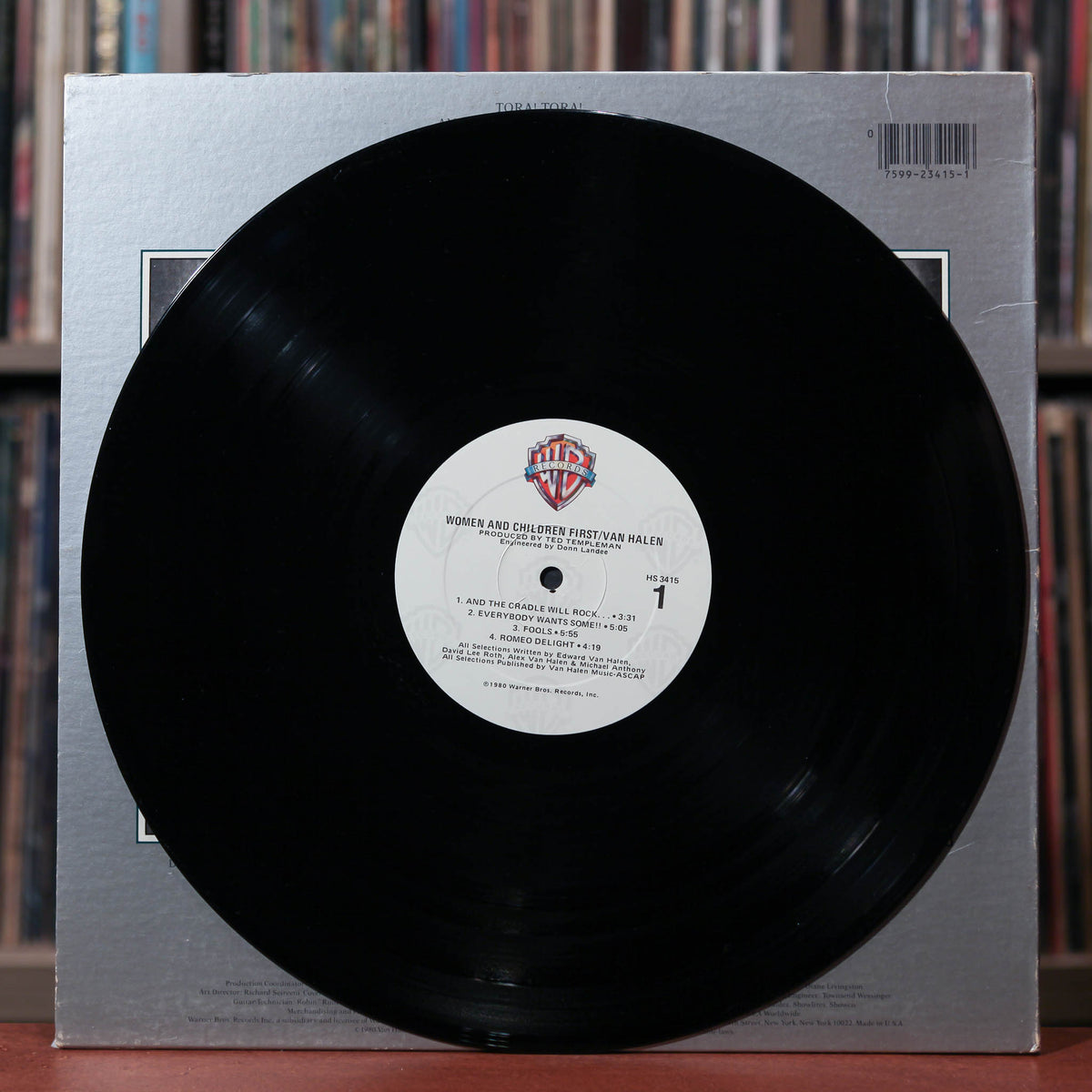 Van Halen - Women and Children First - 1980 Warner Bros, VG+/VG+